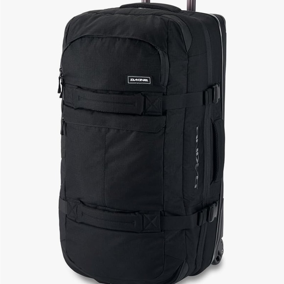 Dakine | Bags | Dakine Black Wheeled Travel Bag With Telescoping Handle ...